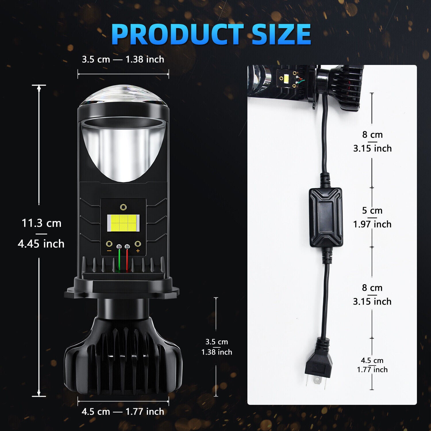 H4 LED Mini Lens LED Projector – Phoenix Auto Lighting